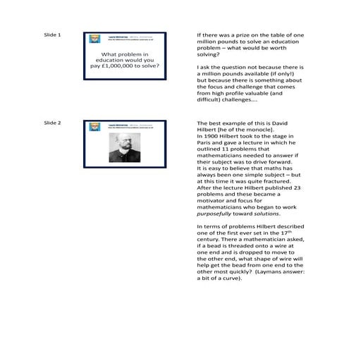 Research ed presentation notes handout | PDF