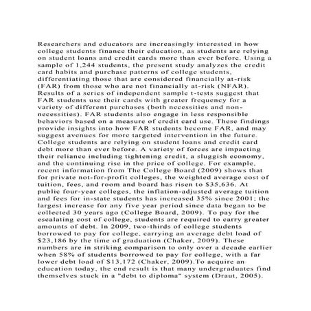 Researchers and educators are increasingly interested in how colle.docx ...