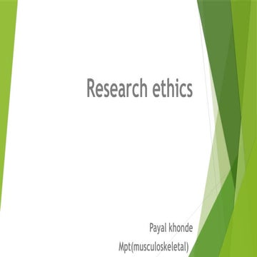 Research ethics ppt.pptx Belmont principle | PPTX