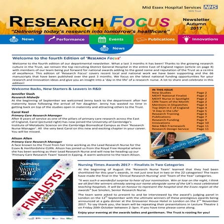 Research focus issue6_spring 2018 | PDF