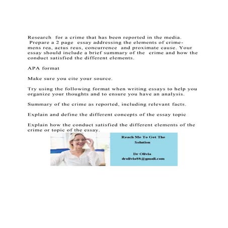 Research for a crime that has been reported in the media. Prep.docx