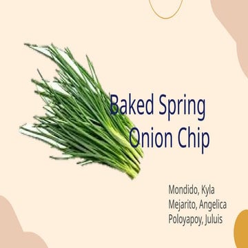 Onion Leaves Chips Developmental study.pptx