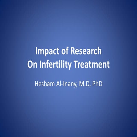 Research & infertility | PPTX
