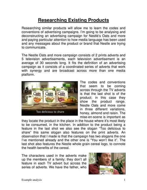 Production research example | PPT