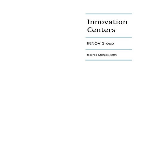 Innovation Centers | PDF