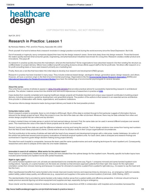 Research in practice: Lesson 4 | PDF
