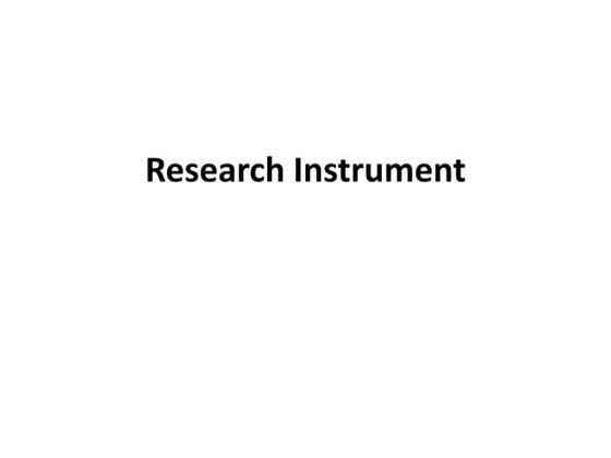 Research Tools and Techniques | PPT