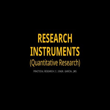 RESEARCH INSTRUMENTS (Quantitative Research).pptx