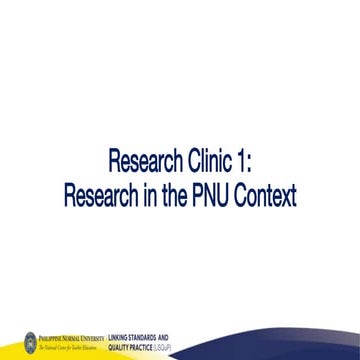 Research in the PNU Context Module - Reading Education.pptx