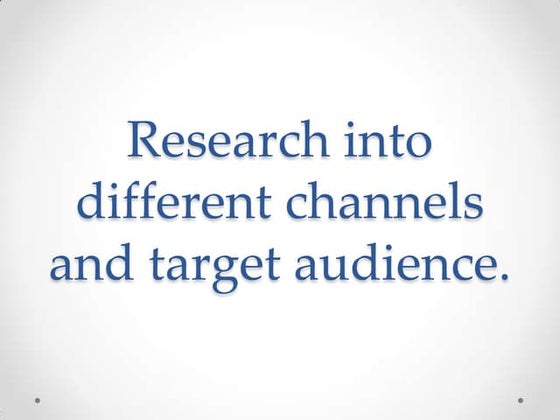 Tv scheduling1 | PPT