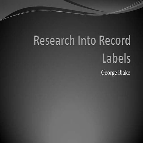 Record labels | PPTX