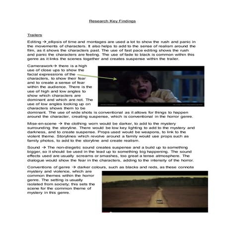 Research key findings | DOCX