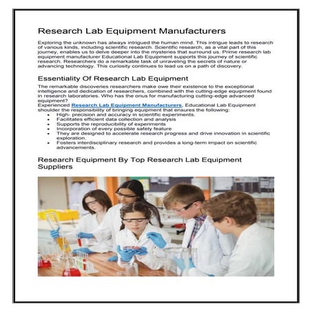 Research Lab Equipment Manufacturers.pdf