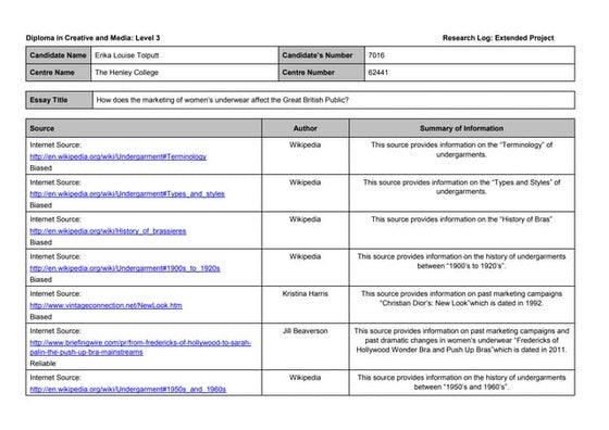 Marks and Spencer Research | PPT