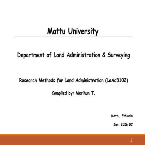 Research Method Chapter 1.pptx............................... | PPTX