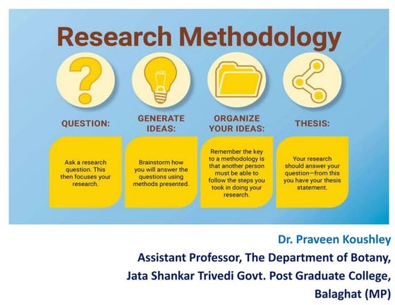 Research process | PPTX | Science