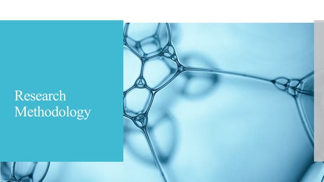 Research methodology notes | PDF