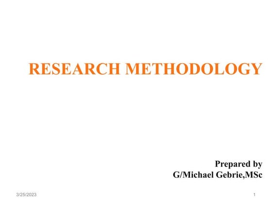 Research Methodology & IPR-I | PDF | Business Administration | Business
