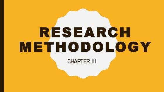 Chapter 3 g10 Research Method and Procedure | PDF