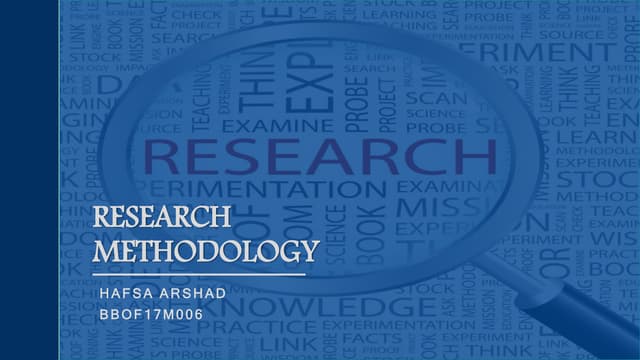 Introduction To Research Methodology 48 Off