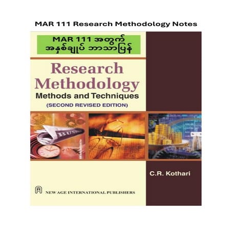 Comprehensive Introduction to Research Methodology and Scientific ...