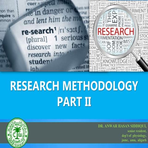 Research Methodology Part II | PPTX