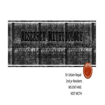 Research Methodology and study design.pptx