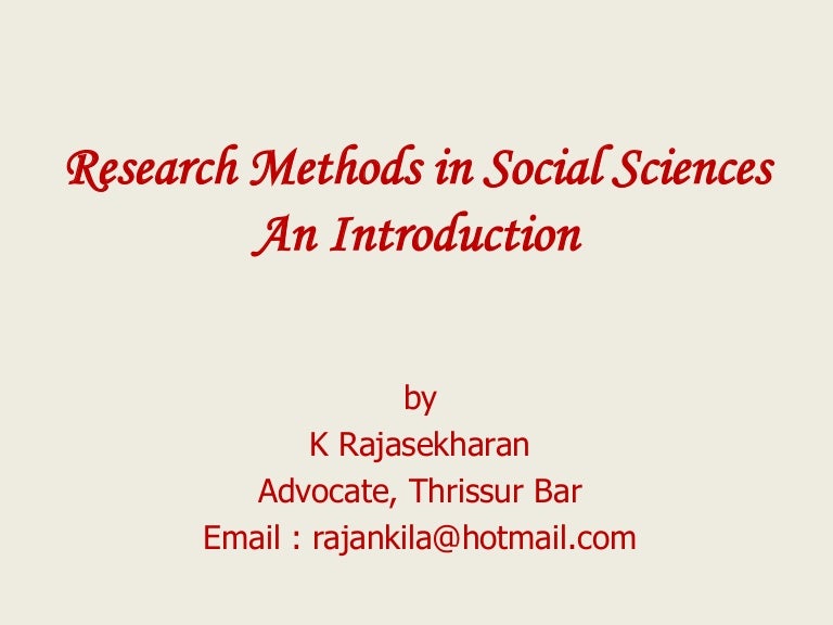 Research Methods In Social Sciences An Overview research-methods-in-social-sciences-an-overview