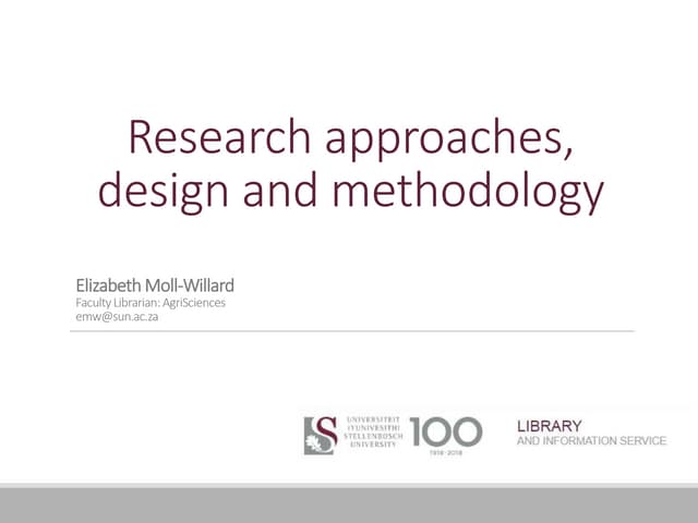 02 Chapter 2 Research Methods | PPTX | Science