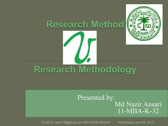 Summary, Conclusions and Recommendations | PPTX