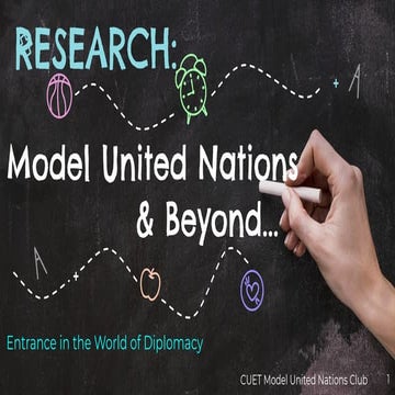 Research: Model United Nations and Beyond... | PDF