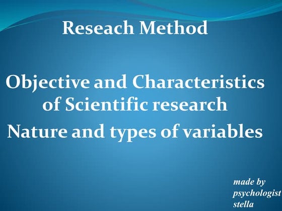 Types of Research | PPTX