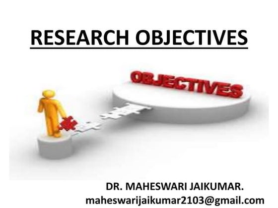 Writing research objectives | PPT