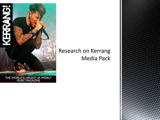 Kerrang! media pack-2011 | PDF