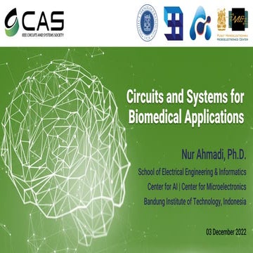 Circuits and Systems for Biomedical Applications | PDF
