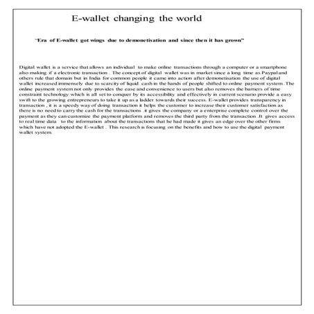 Research paper | PDF