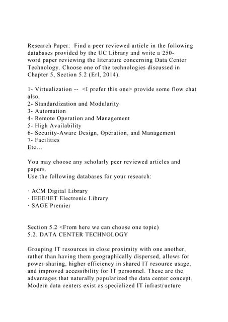 Dc consolidation project guideline power point | PPT