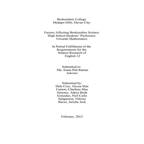 Research paper group 5 | DOC