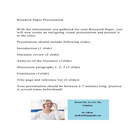 Research Paper PresentationWith the information you gathered.docx