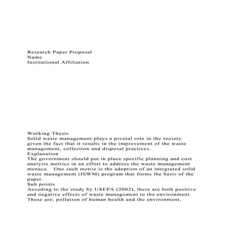 Research Paper ProposalNameInstitutional Affiliation.docx