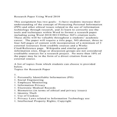 Ieee referencing for word 2007 worksheet | PDF