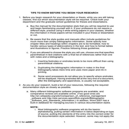 Research Pointers | PDF