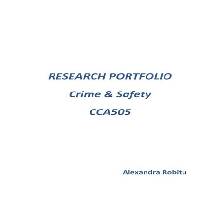 Research portfolio | DOCX