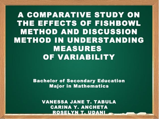 The fishbowl method | PPTX