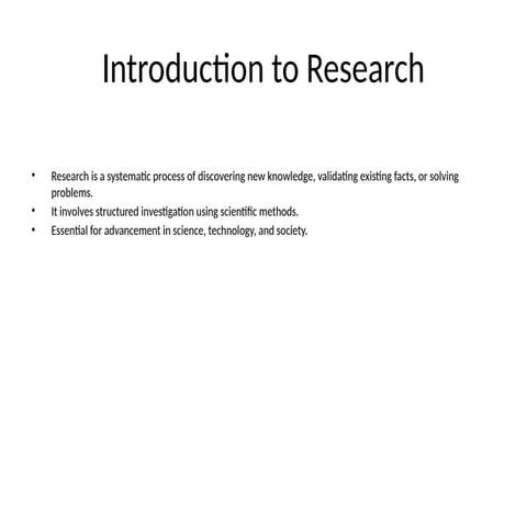 Research Presentation power point for phd | PPTX