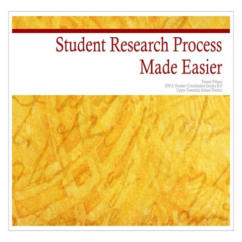 Research presentation072711rev1 | PPT