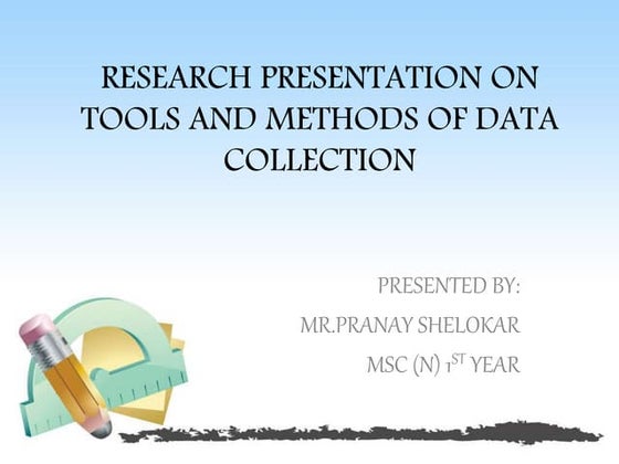 Data Collection-Primary & Secondary | PPTX | Science