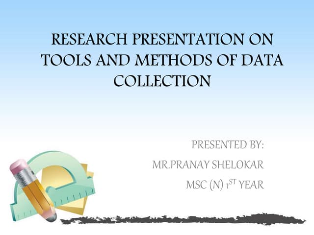 Checklist ON RESEARCH | PPTX