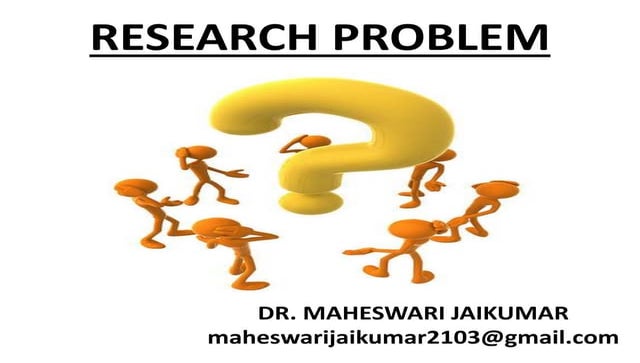 Research problem | PPT