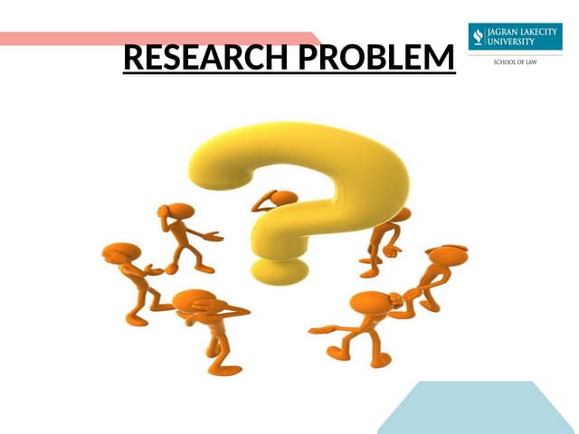 Identification of research problem | PPTX